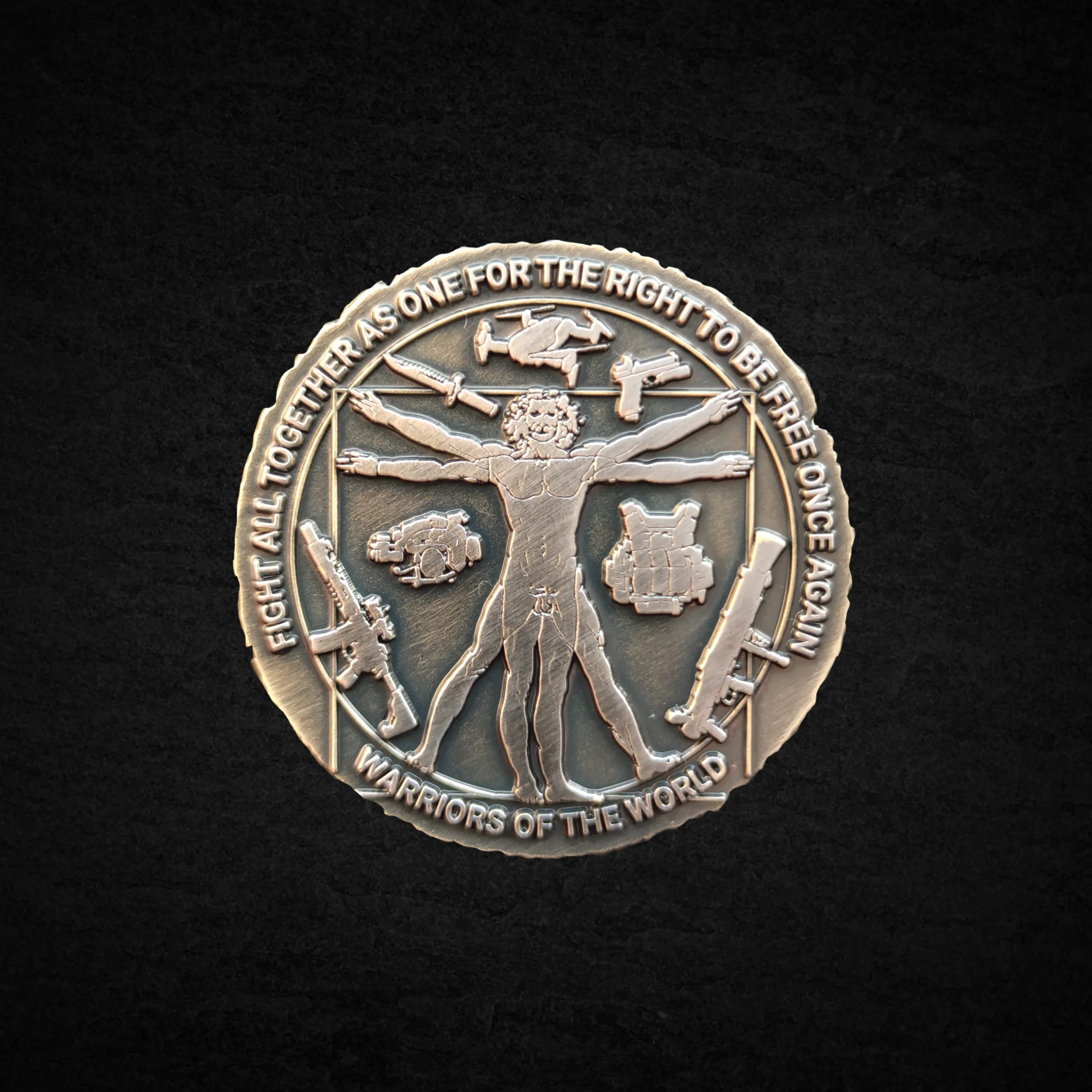 Warrior coin (𝗟𝗶𝗺𝗶𝘁𝗲𝗱 𝗘𝗱𝗶𝘁𝗶𝗼𝗻) , buy military coins - AlexTymanov